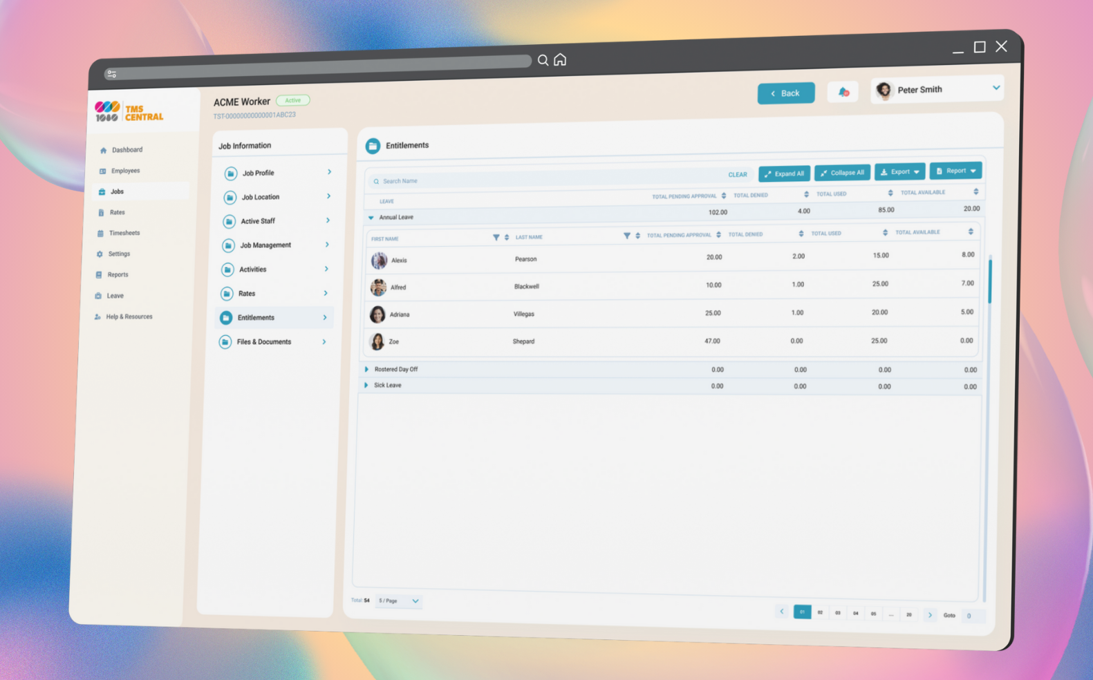 Leave Management – 1080Agile
